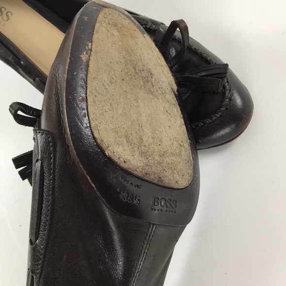 Hugo Boss | Shoes | Hugo Boss Chocolate Brown Heels 385 | Poshmark